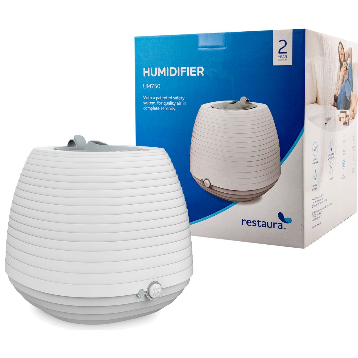 Restaura Warm Mist Humidifier | CO Medical & Surgical
