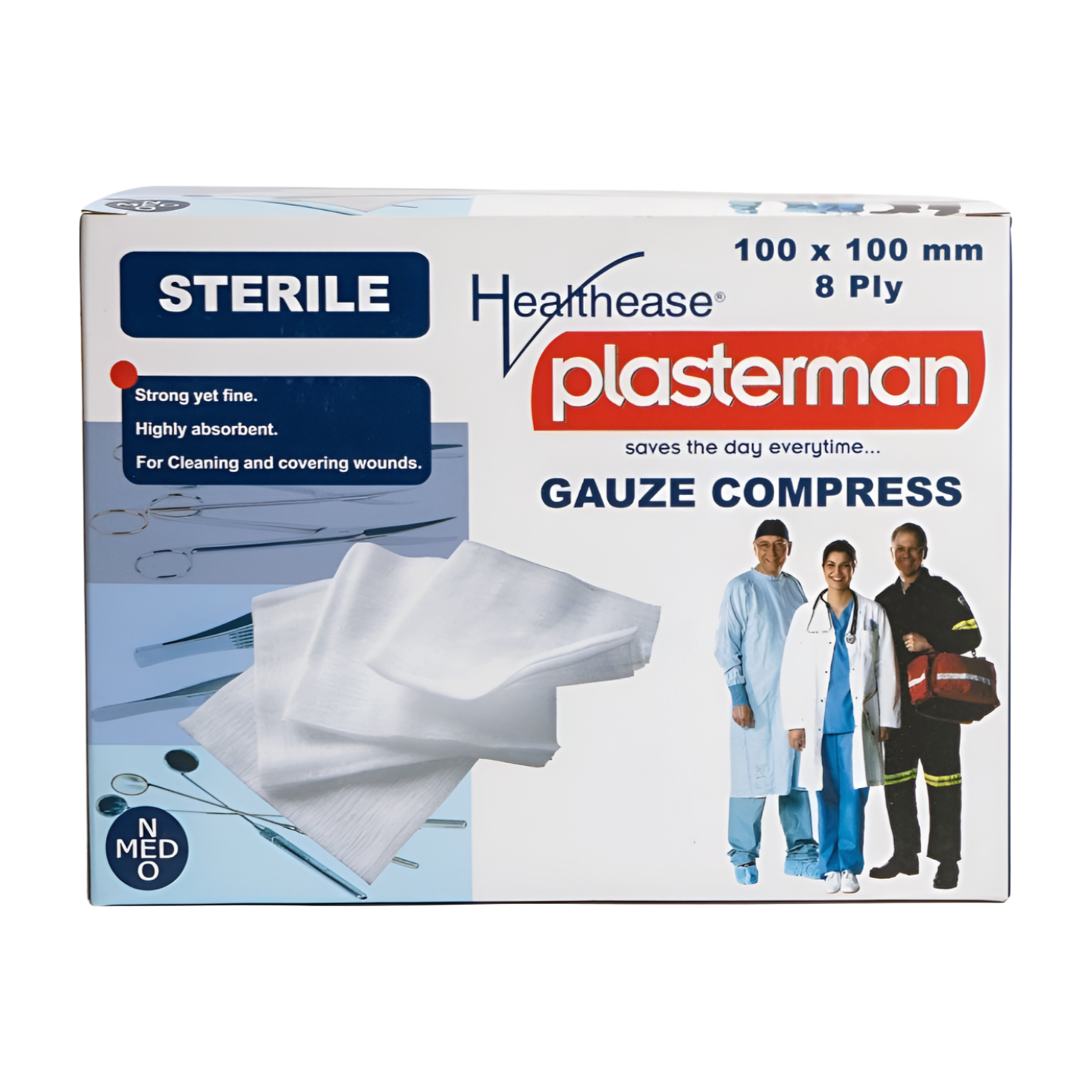 Healthease Gauze - 8 Ply (sterile) | CO Medical & Surgical