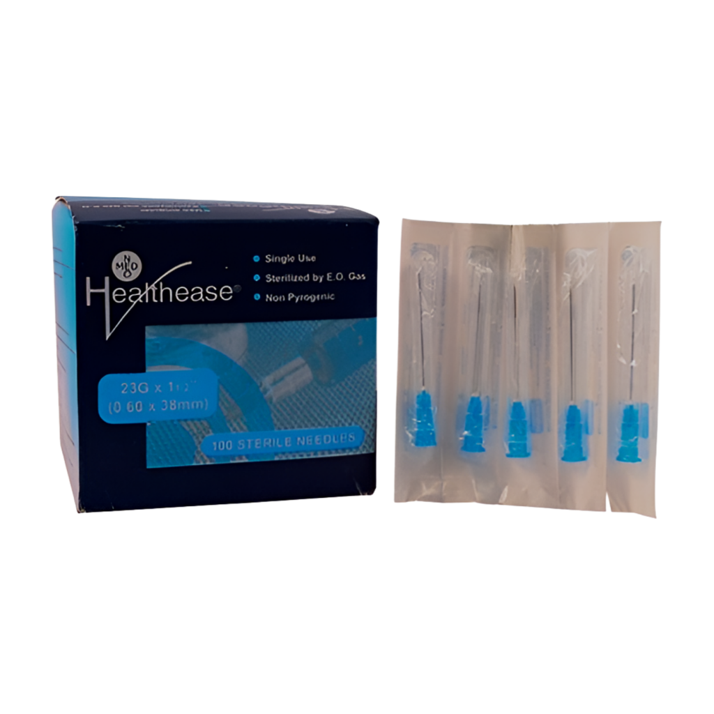Healthease Sterile Needles - 23G