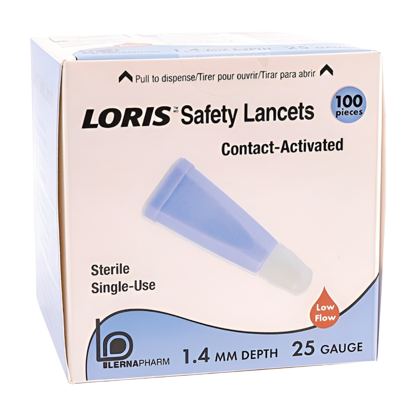 Loris Blood Lancet - 25G | CO Medical & Surgical